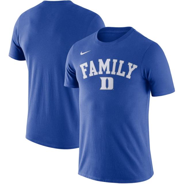 ナイキ メンズ Tシャツ Duke Blue Devils Nike Family T-Shirt - 
