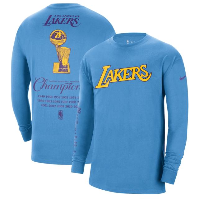 ナイキ メンズ Tシャツ 長袖 ロンT ”Los Angeles Lakers