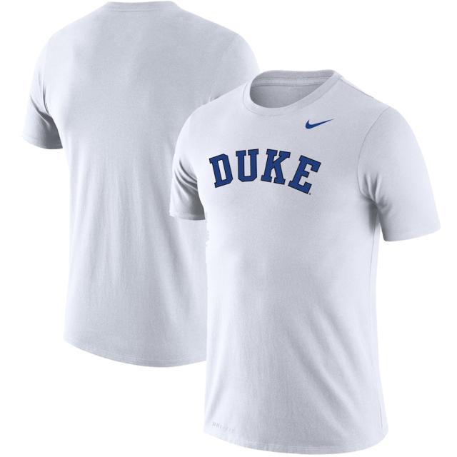 ナイキ メンズ Tシャツ Duke Blue Devils Nike School Logo Legend Performance T-Shirt - White