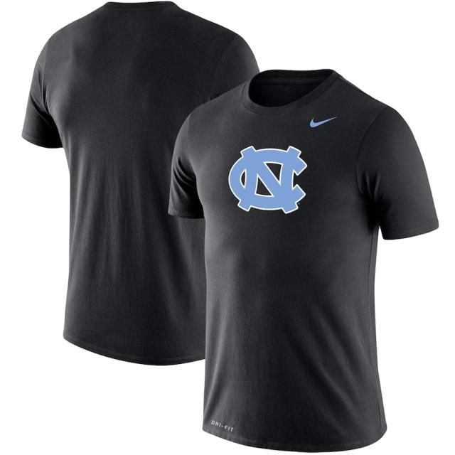 ナイキ メンズ Tシャツ North Carolina Tar Heels Nike School Logo Legend Performance T-Shirt - Black