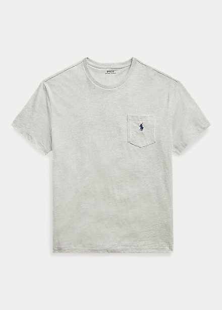 ポロ ラルフローレン メンズ Polo Ralph Laure Classic Fit Pocket T-Shirt Tシャツ 半袖 Taylor Heather