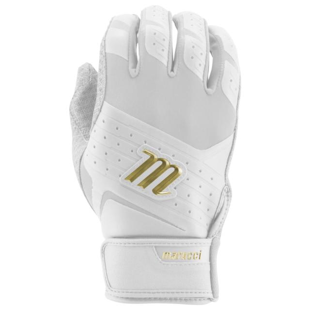 ナイキ メンズ 野球 Marucci Pittards Reserve Batting Gloves バッティンググローブ White