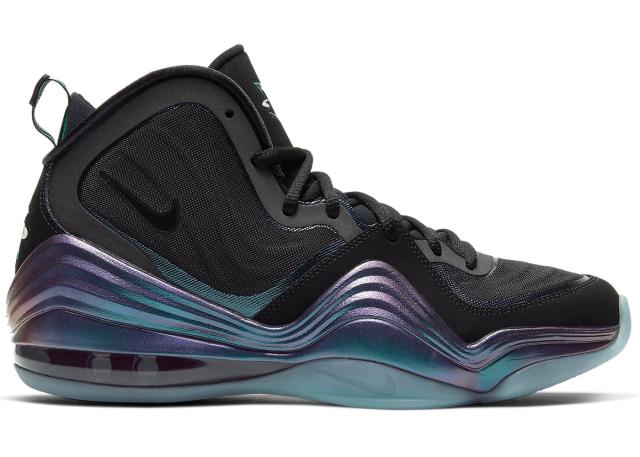 ナイキ メンズ エア ぺニー５ Nike Air Penny 5 スニーカー Black/Atomic Teal/Purple/Teal
