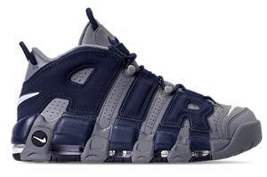 ナイキ メンズ モアアップテンポ Nike Air More Uptempo '96 バッシュ Cool Grey/White/Mid Navy モアテン