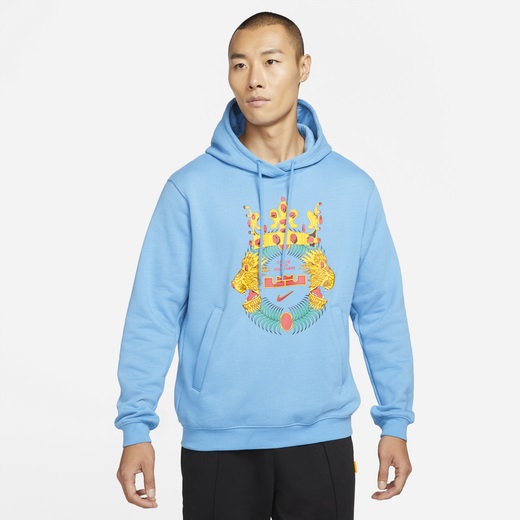 ナイキ メンズ パーカー Nike LJ Dri-Fit Hoodie - Dutch Blue
