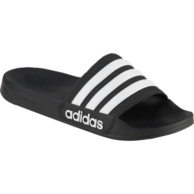 アディダス メンズ サンダル adidas Adilette Shower Slide スリッパ Black/White