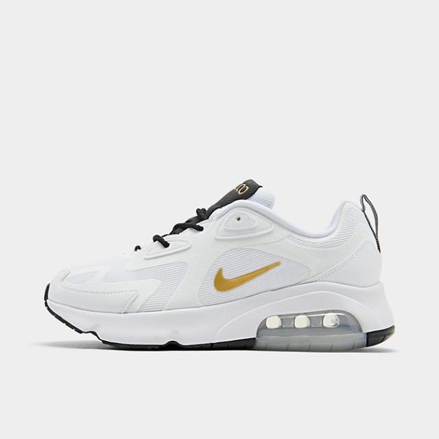 ナイキ メンズ Nike Air Max 200 エアマックス２００ スニーカー White/llic Gold/Black