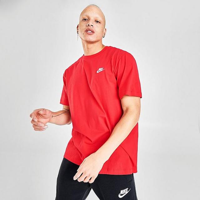 ナイキ メンズ Tシャツ Nike SportsWear Club T-Shirt 半袖 University Red