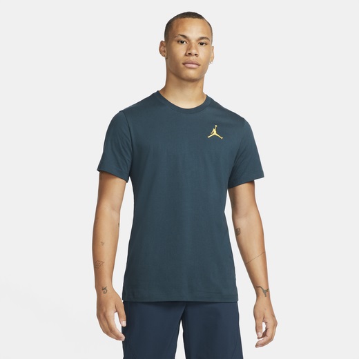 ジョーダン メンズ Tシャツ 半袖 Jordan Jumpman Embroidered T-Shirt - Navy/Yellow