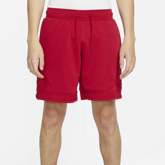 ジョーダン メンズ ショーツ Jordan Jumpman Diamond Fleece Shorts - Gym Red