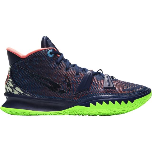 ナイキ メンズ バッシュ Nike Kyrie 7 - Midnight Navy/Midnight Navy/Lagoon Pulse