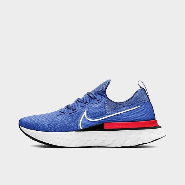 ナイキ メンズ シューズ Nike React Infinity Run Flyknit ランニングシューズ Racer Blue/White/Bright Crimson/Black ナイキ メンズ インフィニティ Nike React Infinity Run Flyknit