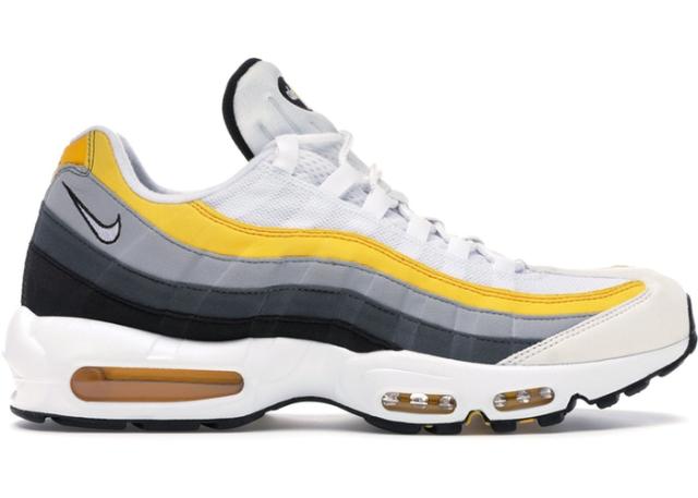 ナイキ メンズ エアマックス９5 Air Max 95 White Amarillo Dark Grey WHITE/AMARILLO-DARK GREY-WHITE