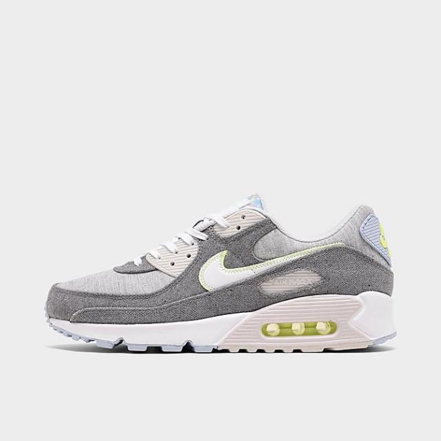 ナイキ メンズ エアマックス９０ Nike Air Max 90 NRG Recycled Canvas スニーカー Vast Grey/White/Barely Volt