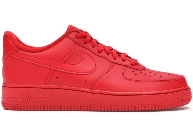ナイキ メンズ エア フォース１ Nike Air Force 1 LV8 スニーカー University Red/University Red/Black