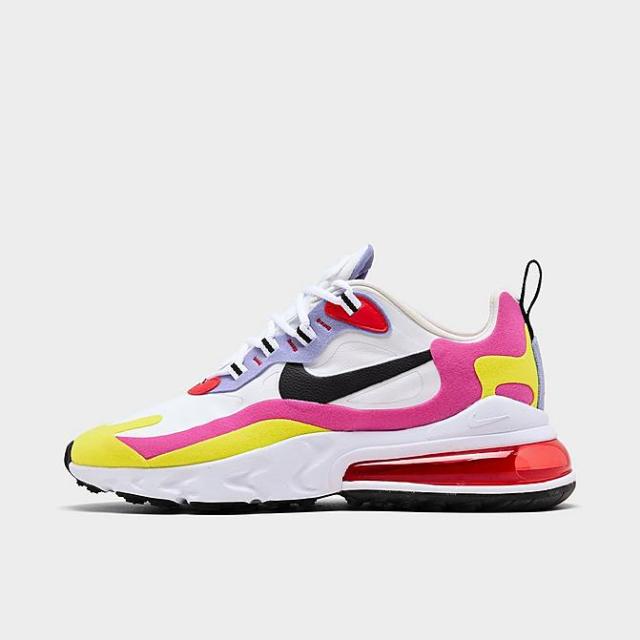 ナイキ ウィメンズ エアマックス２７０ Nike Air Max 270 React SE スニーカー White/Light Thistle/Black/Track Red