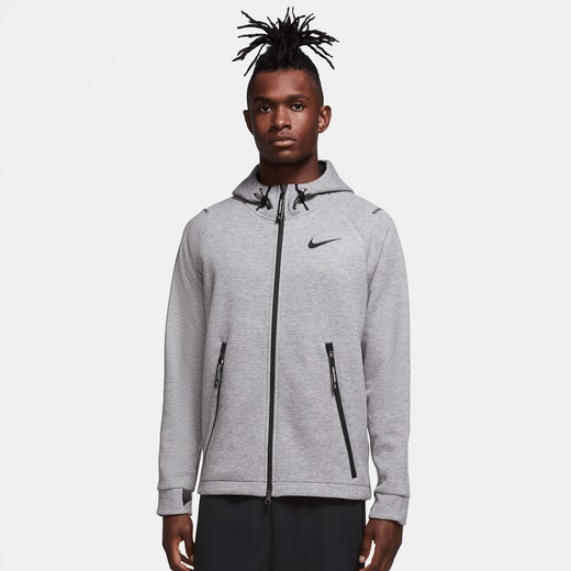 ナイキ メンズ ウィンドブレーカー Nike Pro Therma Fleece Sphere Max Jacket - Black/Pure/Black