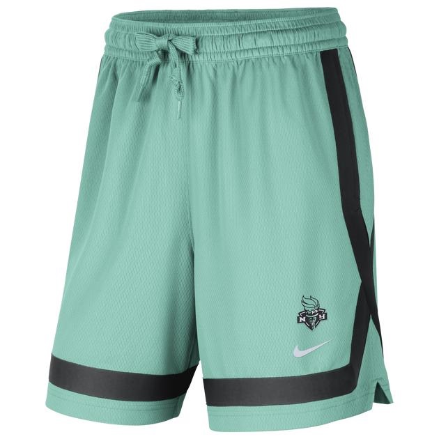 ナイキ レディース バスパン ハーフパンツ Nike WNBA Dri-FIT Retail Practice Shorts - Mint/Black