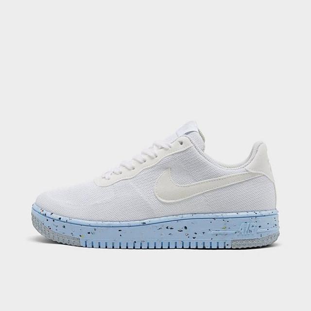 ナイキ レディース スニーカー Women's Nike Air Force 1 Crater Flyknit Casual Shoes - White/Pure Platinum