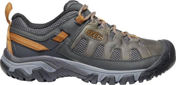 キーン メンズ ハイキングシューズ KEEN Men's Targhee Vent Hiking Shoes - Raven/Bronze Brown