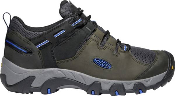 キーン メンズ ハイキングシューズ KEEN Men's Steens Vent Hiking Shoe - Magnet/Sky