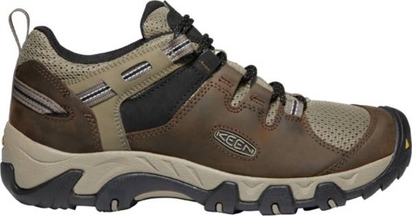 キーン メンズ ハイキングシューズ KEEN Men's Steens Vent Hiking Shoe - Canteen/Brindle