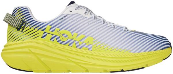 ホカオネオネ メンズ ランニングシューズ HOKA ONE ONE Men's Rincon 3 Running Shoes - White/Citrus