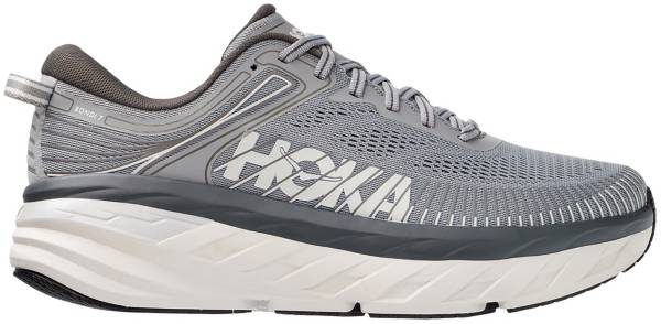 ホカオネオネ メンズ ランニングシューズ HOKA ONE ONE Men's Bondi 7 Running Shoes - Grey/Blue