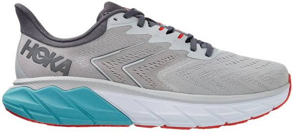 ホカオネオネ メンズ ランニングシューズ HOKA ONE ONE Men's Arahi 5 Running Shoes - Teal/Grey
