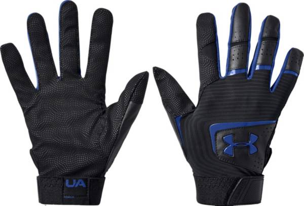 アンダーアーマー キッズ バッティンググローブ Under Armour Youth Clean Up Batting Gloves - Black/
