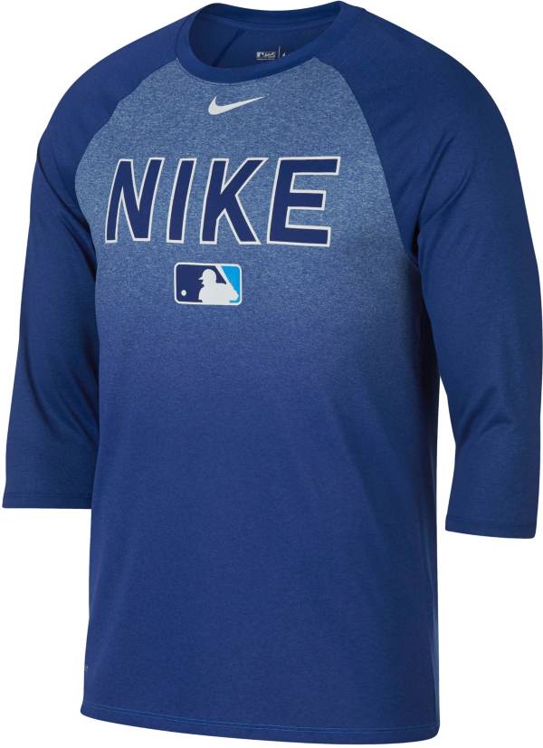 ナイキ メンズ 野球 ラグランTシャツ Nike Men's Legend Raglan 3/4-Sleeve Baseball Shirt - 