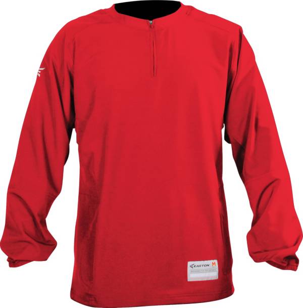 イーストン メンズ 野球 パーカー Easton Men's Fuze Pullover Jacket - Red