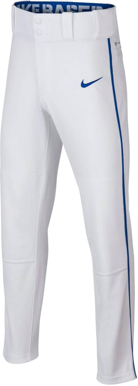 ナイキ キッズ 野球 パンツ Nike Boys' Swoosh Piped Dri-FIT Baseball Pants - White/