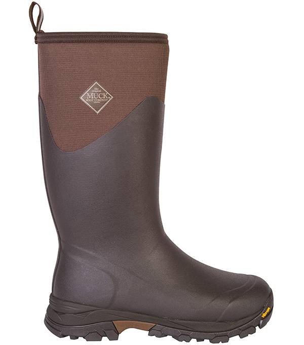 マックブーツ メンズ ブーツ Muck Boots Men's Arctic Ice Tall Insulated Waterproof Winter Boots - Brown/Tan