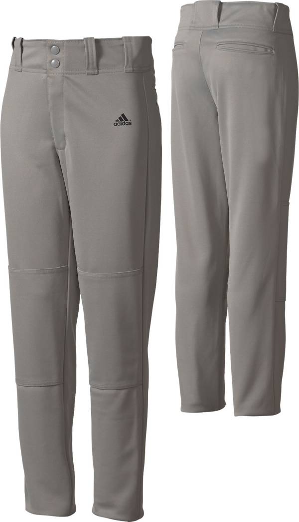 アディダス メンズ 野球 パンツ adidas Men's Incite Open Bottom Baseball Pants - Grey