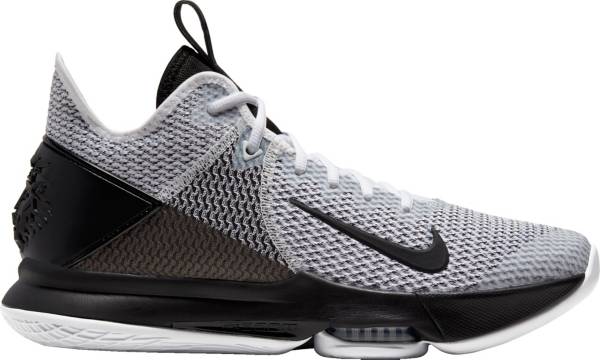 ナイキ メンズ レブロン ウィットネス４ Nike LeBron Witness 4 バッシュ White/Black