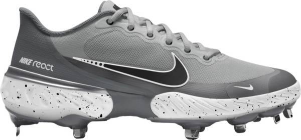 ナイキ メンズ ハラチエリート３ メタル 野球 スパイク Nike Alpha Huarache Elite 3 l Baseball Cleats - Smoke Grey/Black