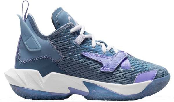 ジョーダン キッズ バッシュ Jordan Kids' Grade School Why Not Zer0.4 - Blue/Purple