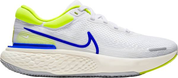 ナイキ メンズ ランニングシューズ Nike Men's React Phantom Run Flyknit 2 Running Shoes　- White/Blue