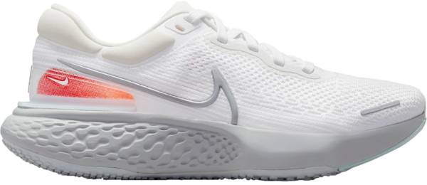 ナイキ メンズ ランニングシューズ Nike Men's React Phantom Run Flyknit 2 Running Shoes　- White/Silver