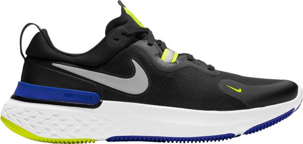 ナイキ メンズ ランニングシューズ Nike Men's React Miler Running Shoes　- Black/Silver/Blue