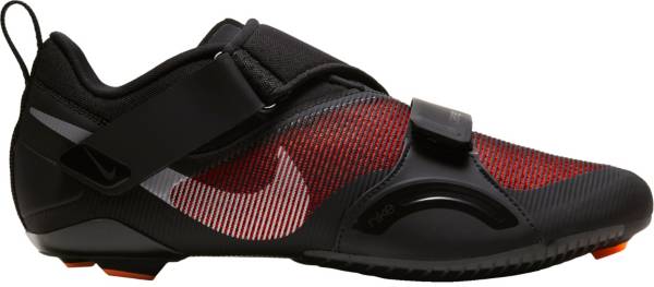 ナイキ メンズ サイクリングシューズ Nike Men's SuperRep Cycling Shoes - Black/Silver/Crimson