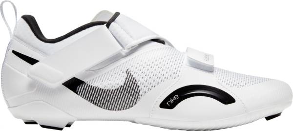 ナイキ メンズ サイクリングシューズ Nike Men's SuperRep Cycling Shoes - White/Black/White