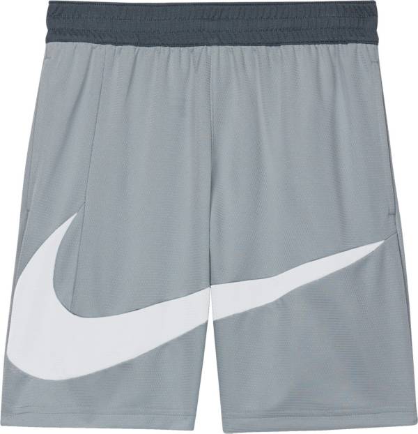 ナイキ キッズ ショートパンツ Nike Boys' Dri-FIT Basketball Shorts - Lt Smoke Grey/Smoke Grey