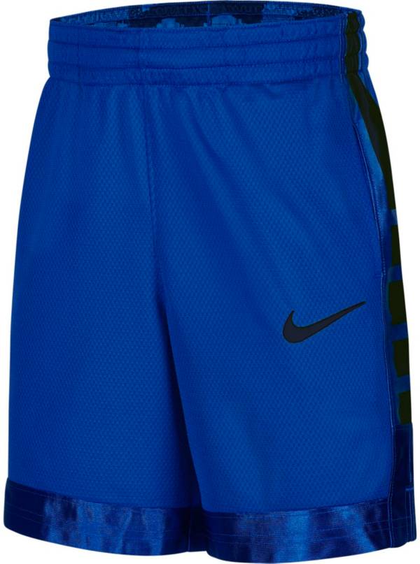 ナイキ キッズ ショートパンツ Nike Boys' Dri-FIT Elite Basketball Shorts - Game /Blue Void