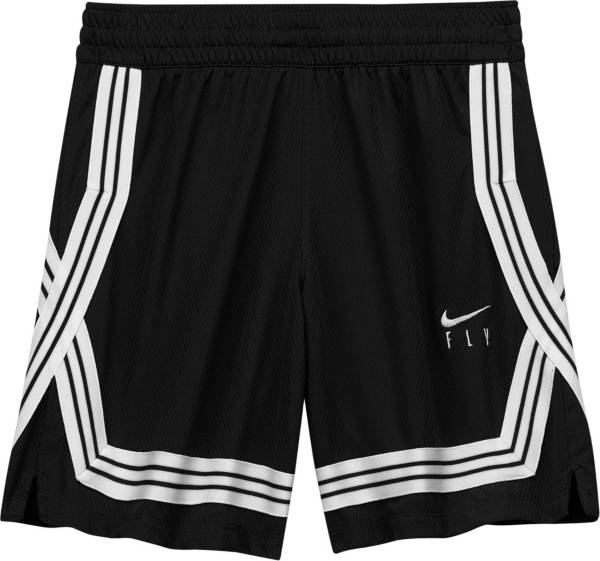 ナイキ キッズ ショートパンツ Nike Girls' Fly Crossover Training Shorts - Black