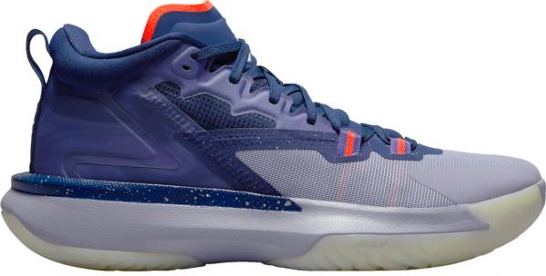 ジョーダン メンズ バッシュ Jordan Zion 1 - Blue Void/Crimson/Purple