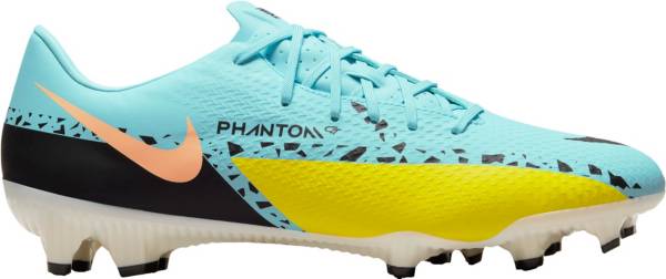 ナイキ メンズ サッカー スパイク Nike Phantom GT2 Academy FG Soccer Cleats - Blue/Yellow