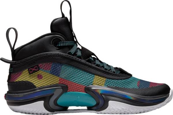 ナイキ キッズ バッシュ Nike Kids' Grade School Air Jordan XXXVI Basketball Shoes - Black/Pink/Orange