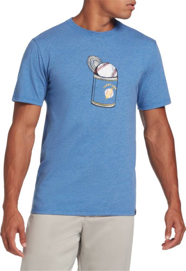 ディックス メンズ 野球 Tシャツ DICK'S Sporting Goods Men's Ball Park Series Baseball Graphic T-Shirt - Blue Can Of Corn